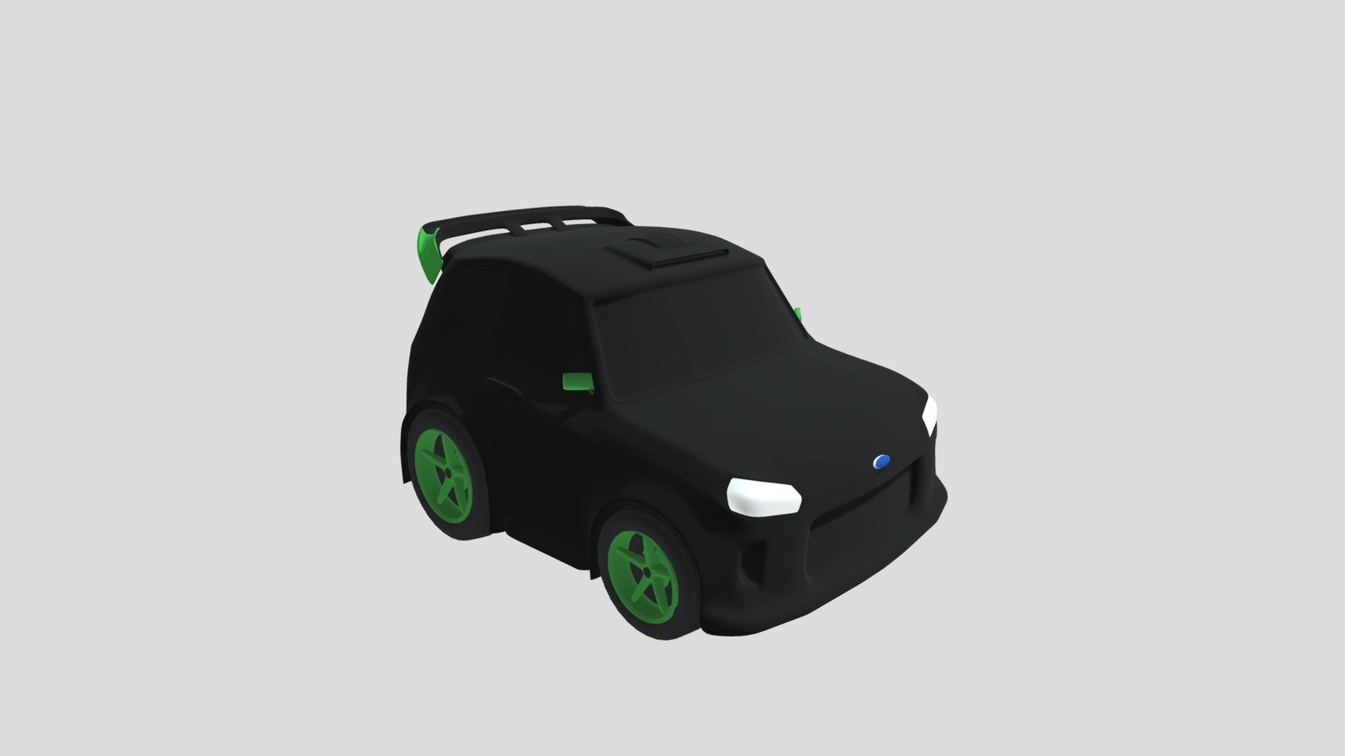 Ford Fiesta - 3D mini car - 3D model by Damroe [27c14e1] - Sketchfab