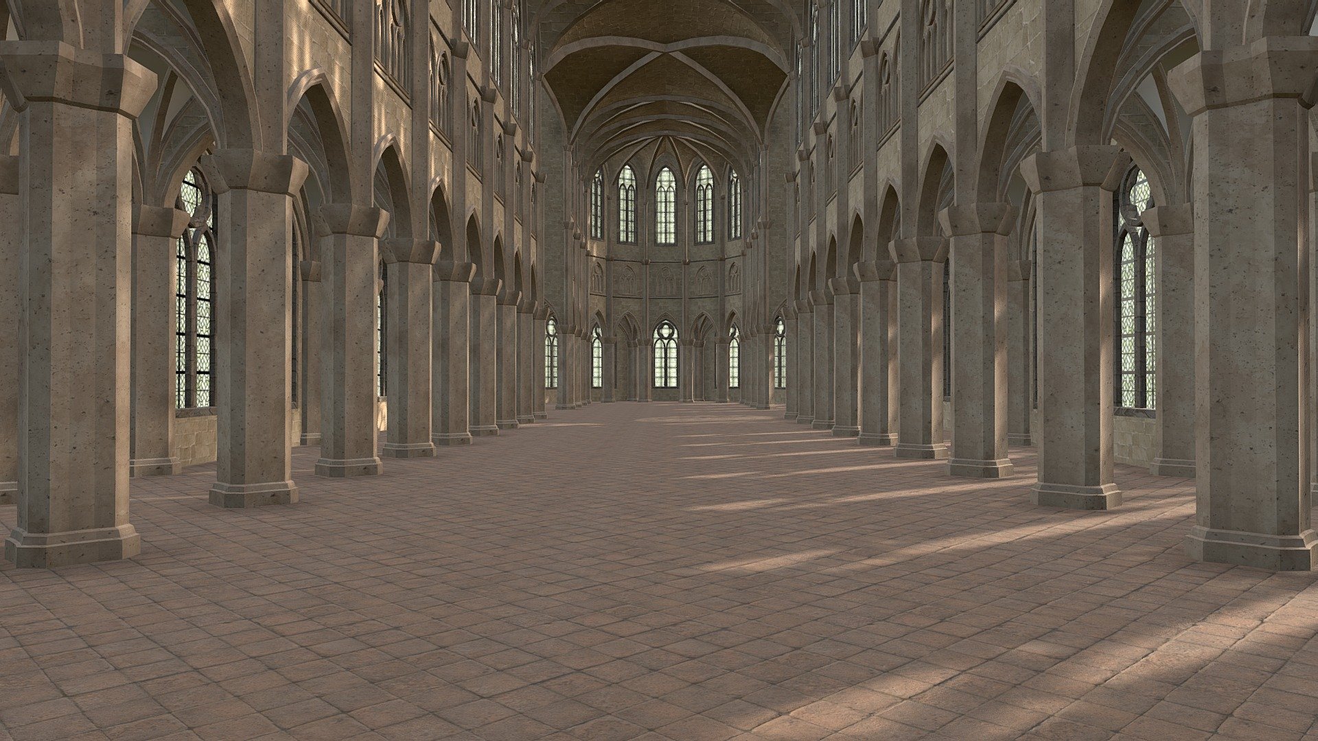 Cathedral - 3D model by Studio Lab (@studiolab.dev) [27c2759] - Sketchfab