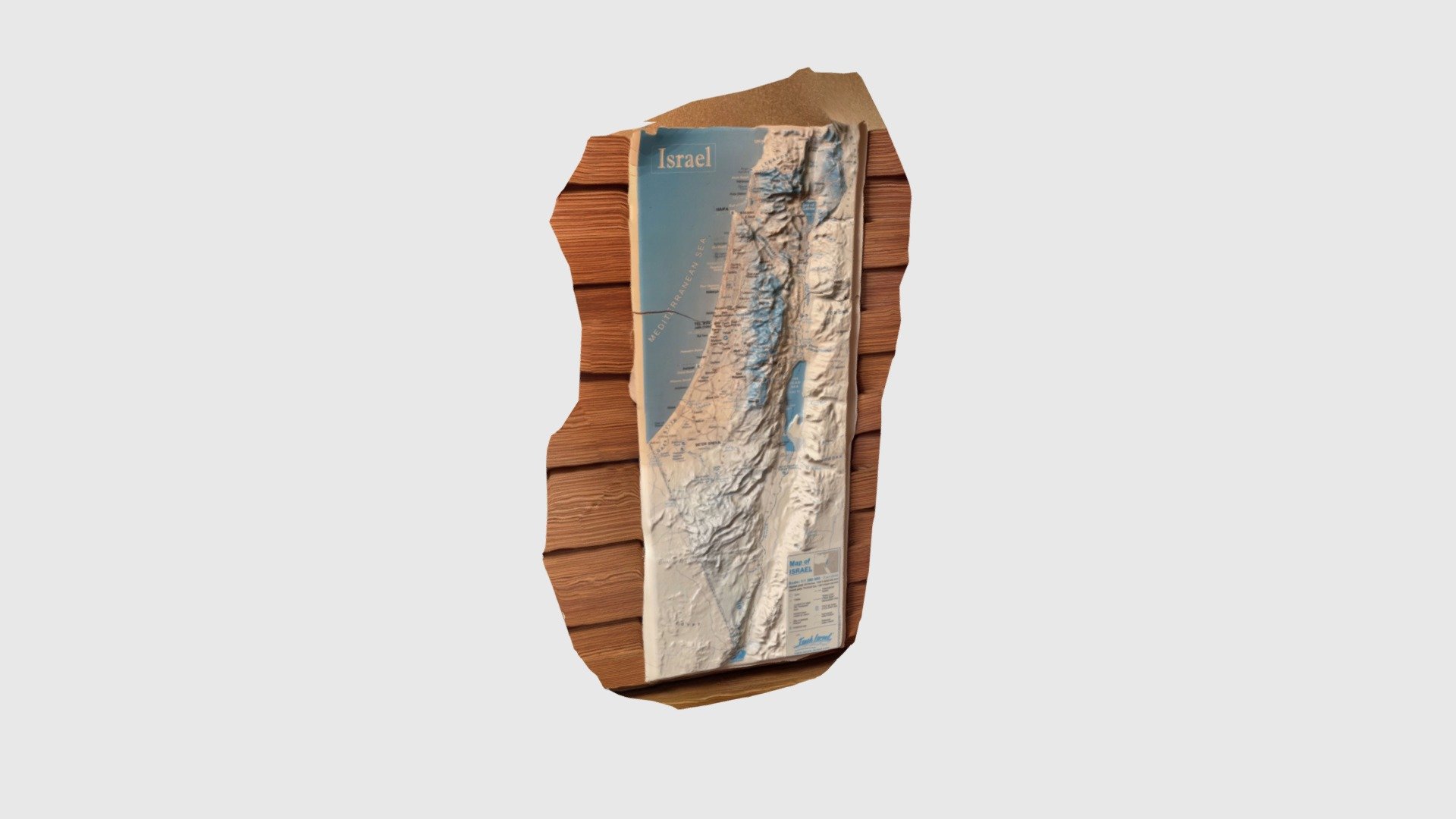 Israel Map 3D - Download Free 3D model by Marco.Chow [27c2ebc] - Sketchfab