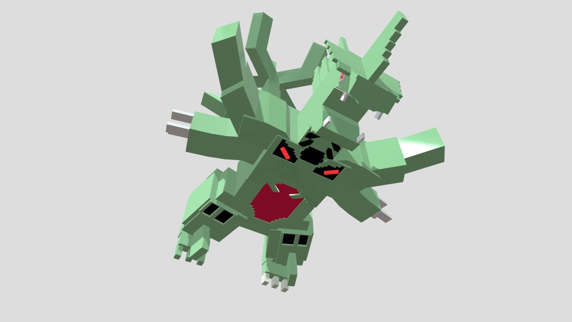 Mega Tyranitar - 3D model by the nice creeper (@graydon.thomas ...
