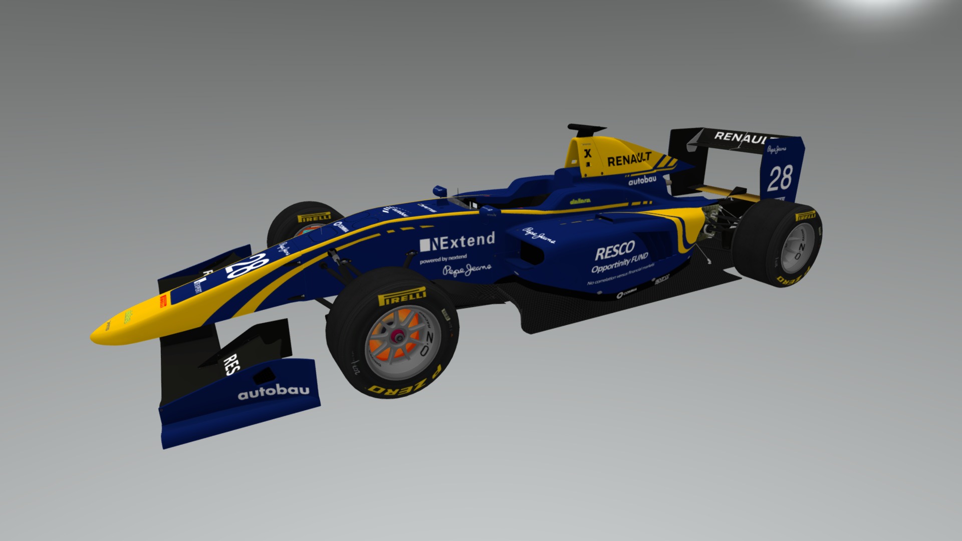 [rFactor 2] GP3 Series 2016 DAMS #28 Jörg - 3D model by haunetal1990 ...