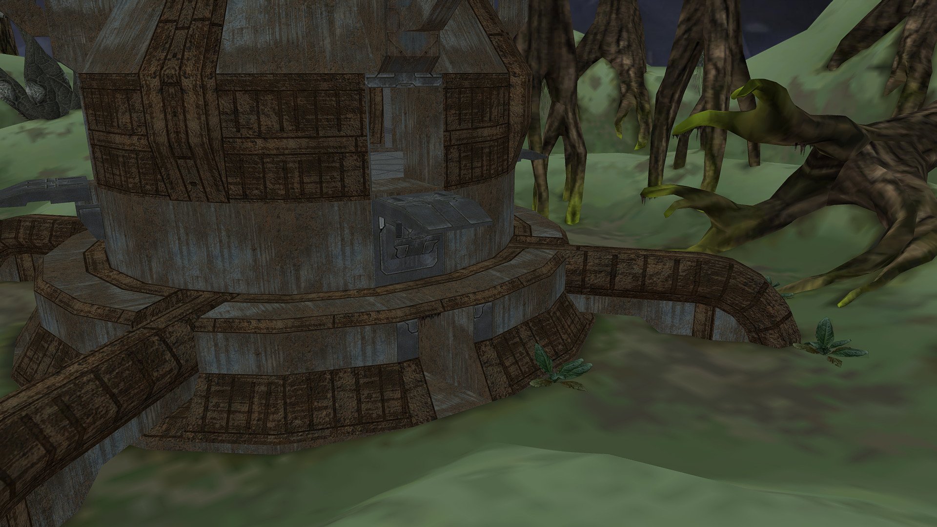 Halo 2 Multiplayer Maptacular Backwash Download Free 3D Model By