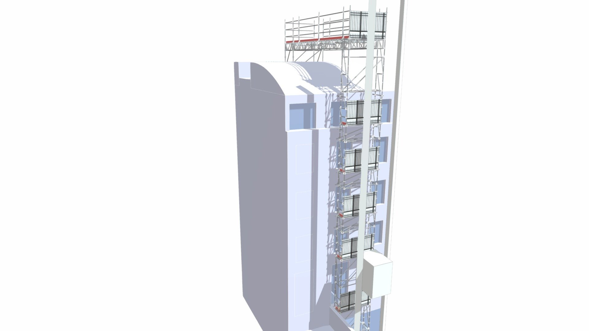 Bat place st honore - 3D model by GLRO [27c9fa3] - Sketchfab