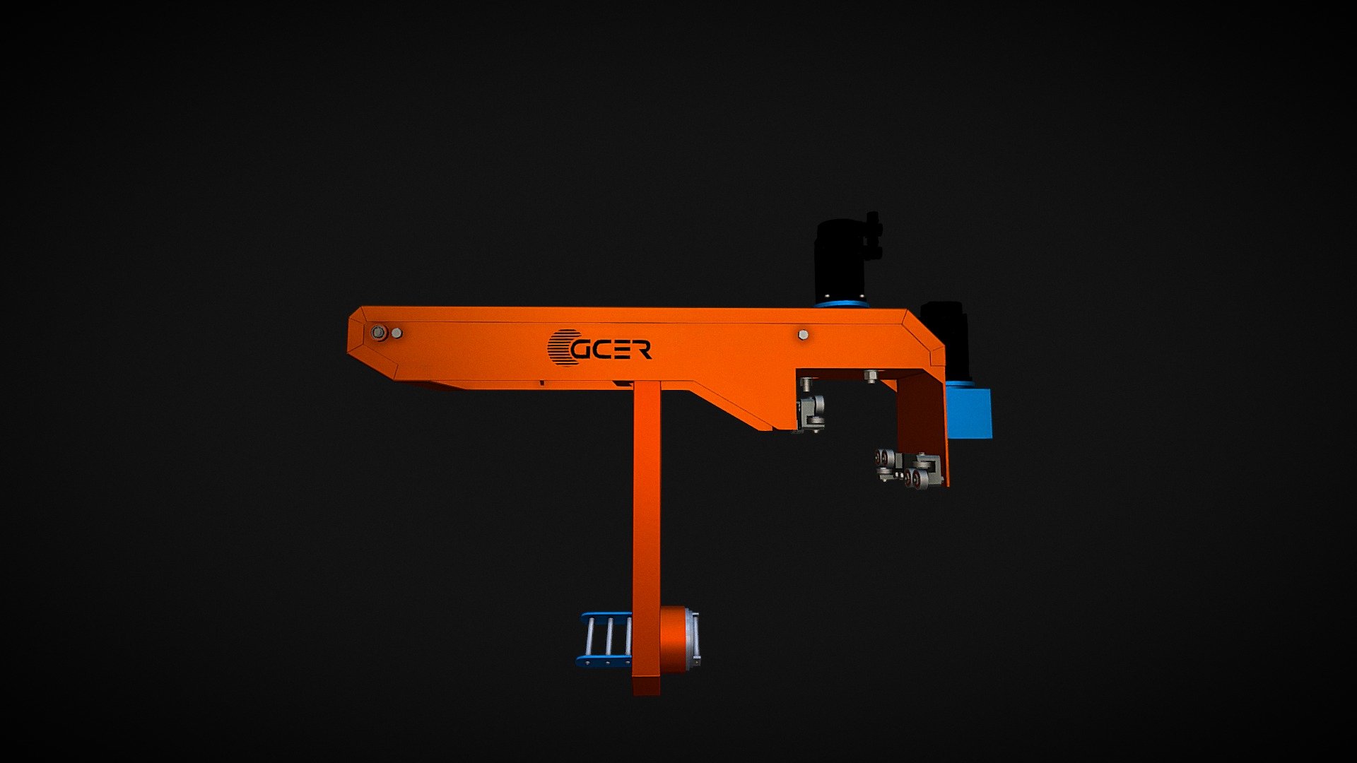 Filament Winding Robot - 3D model by othmani ali (@xugetsu) [27cadc0 ...