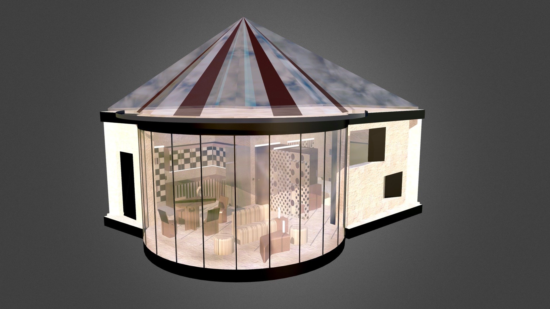 T H CONSERVATORY - 3D model by Christophe Caro Alcalde (@yohnchrastt ...