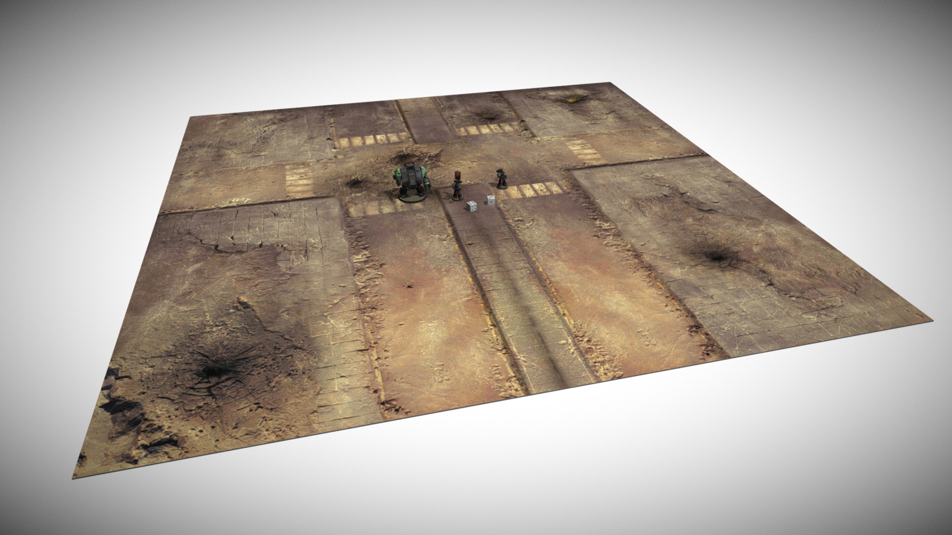 4ftx4ft Urban Desert Battlemat - 3D model by Battleboards [27cebea ...