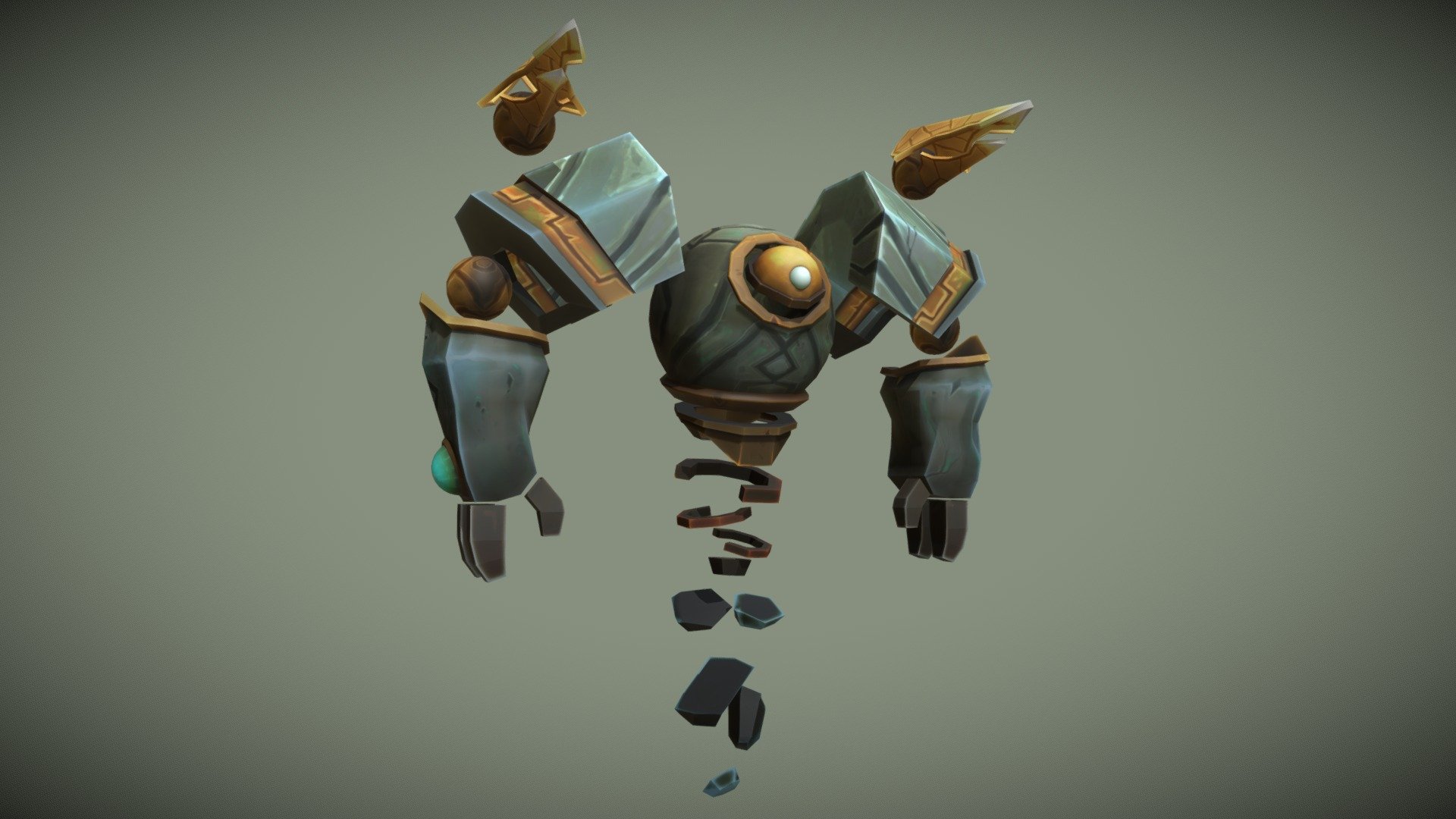 Automa Centurion - 3D model by David_Freckleton [27cf64d] - Sketchfab