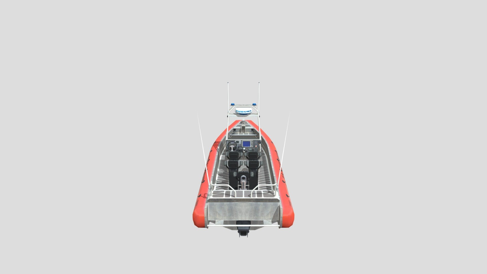 USCG RHIB - 3D model by Alex (@aerchov) [27d0ae8] - Sketchfab