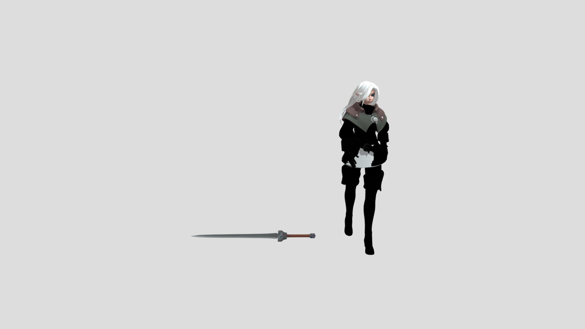 Azri Idle And Walking - 3D model by Zepher06 [27d0ff9] - Sketchfab