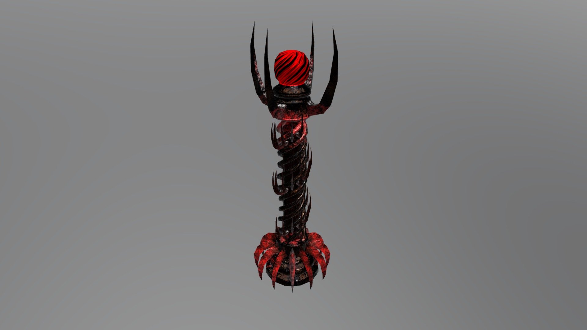 Dark fantasy pillar prop - 3D model by Michael Gauthier (@mjgauthier ...