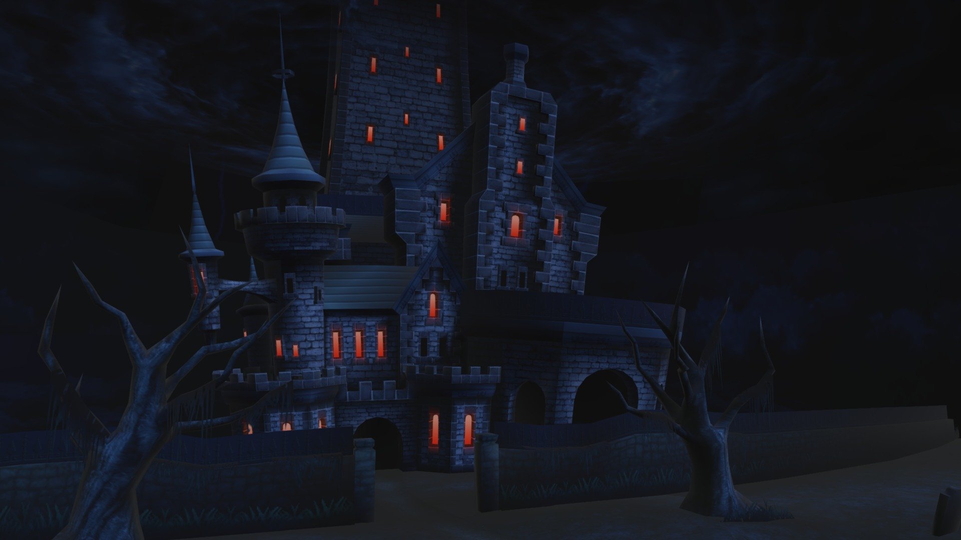 3DS - Street Pass Mii Plaza - Monster Manor - Download Free 3D model by ...