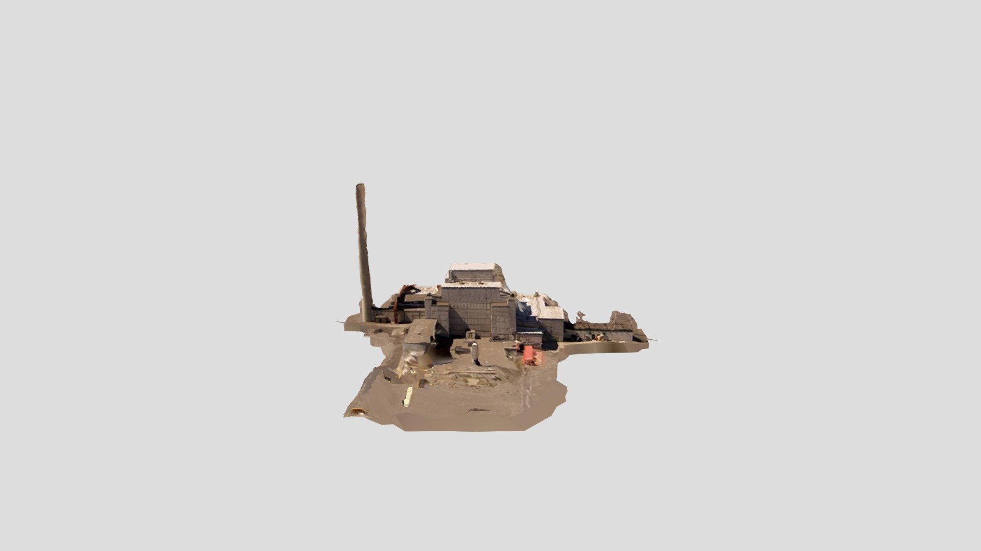 Hanford B Reactor - Download Free 3D model by teddy.tr [27d6404 ...