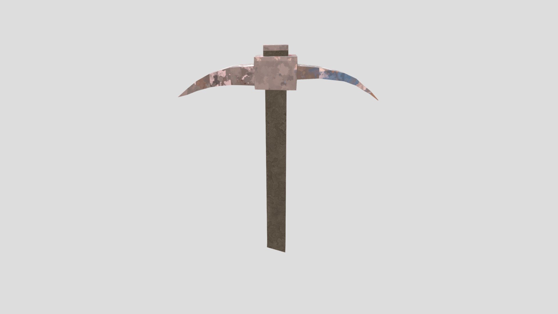 copper pickaxe - 3D model by HeyMax123 [27d696c] - Sketchfab
