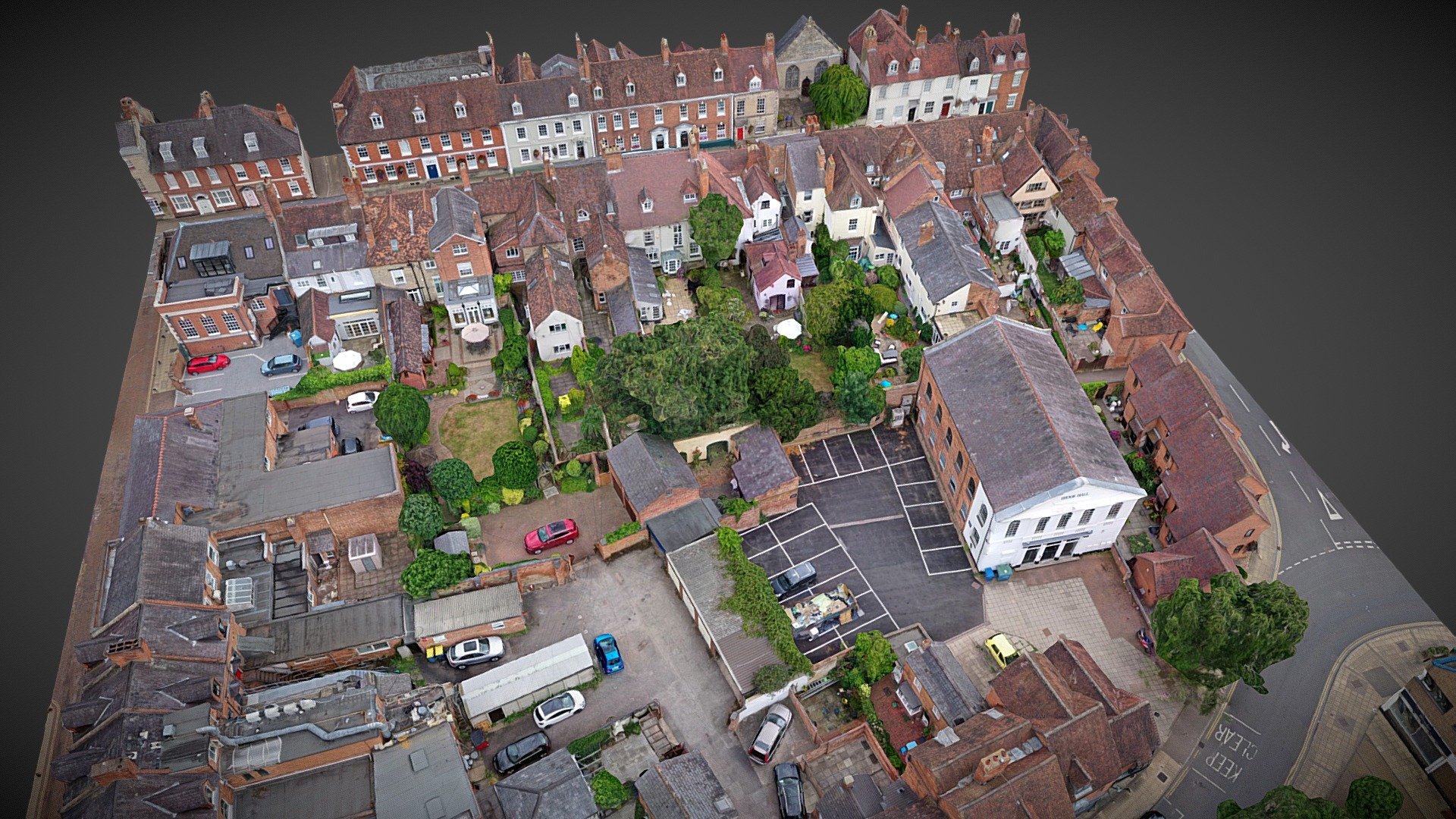 Warwick drone town model project - Buy Royalty Free 3D model by Alex ...