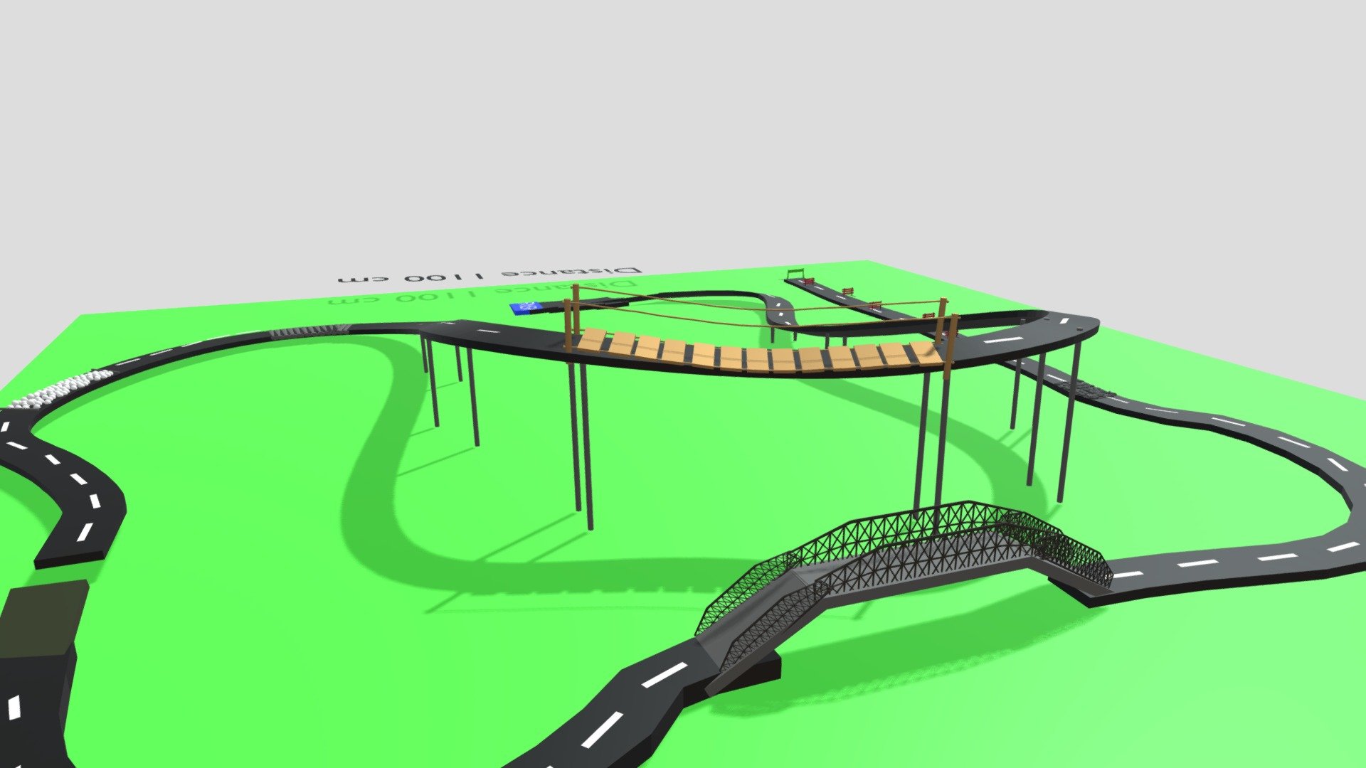 Race Track - Download Free 3D model by Govardhan (@govardhan204 ...