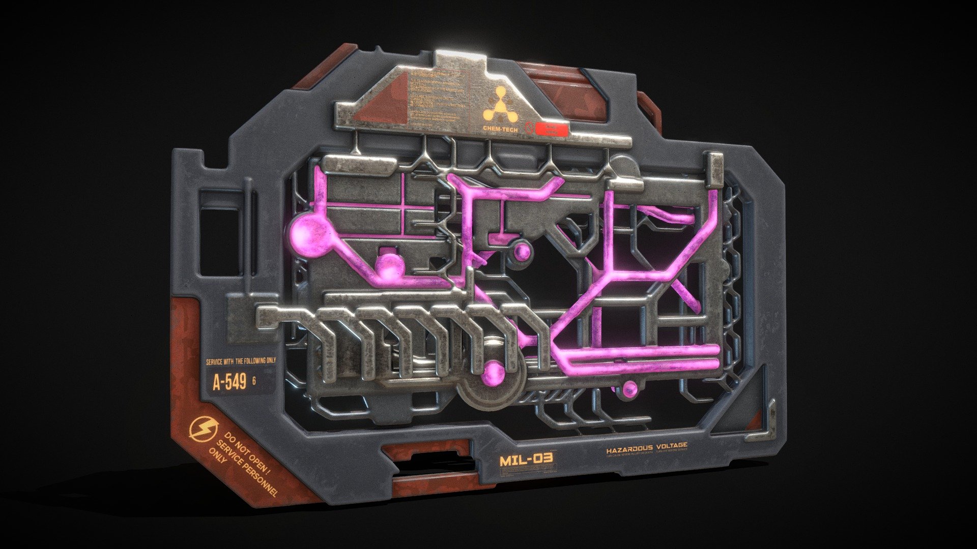 Computer Card Sci-Fi - Download Free 3D model by marsmotion [27d9445 ...