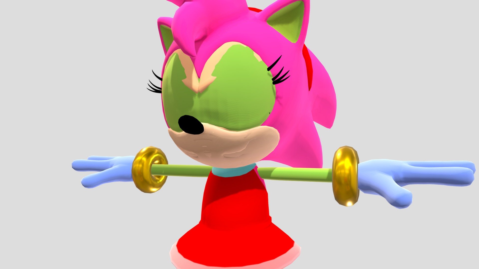 Sonic Superstars - Amy (Modern Skin) - Download Free 3D model by SonicCrossTheWorlds [27d9d81 ...