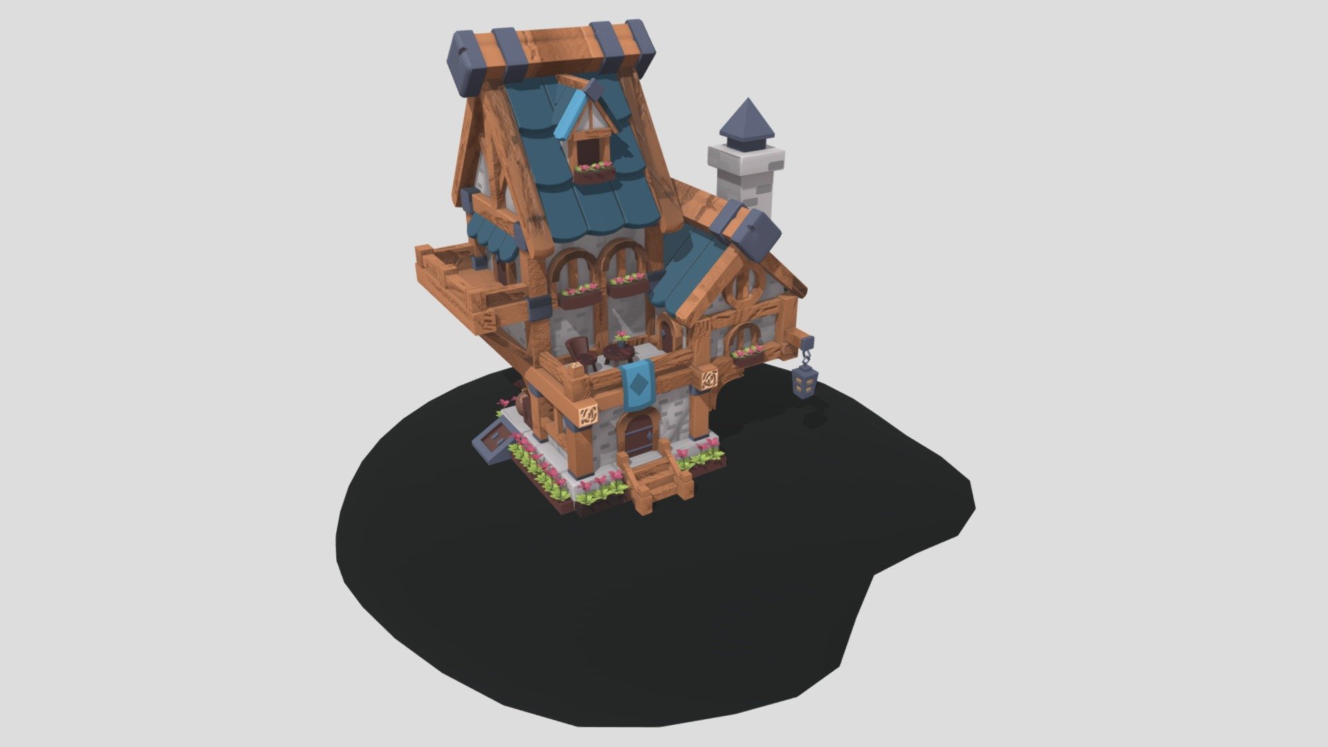 house animation - 3D model by Chua Shan Lim (@kosukeyuuma) [27dad18 ...