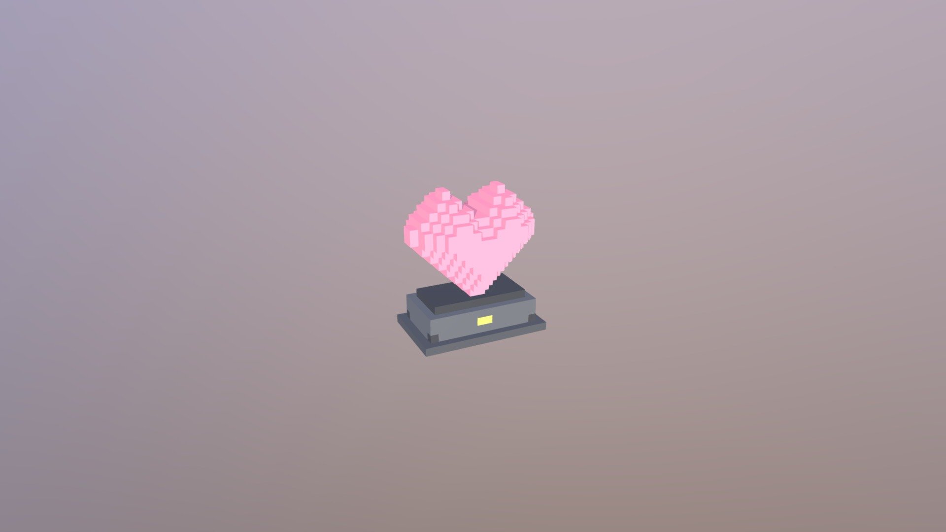 Heart Statue 2 - 3D model by Ashley.Jenkins [27dad47] - Sketchfab