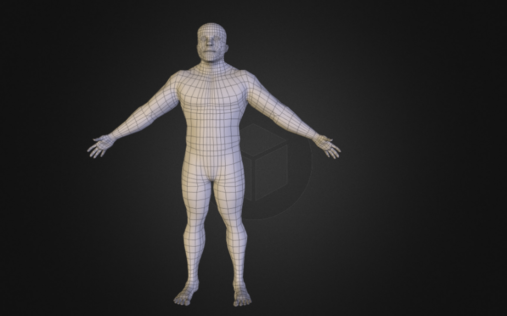 Character retop progress 3 - 3D model by Harj (@harjinder) [27dce05 ...