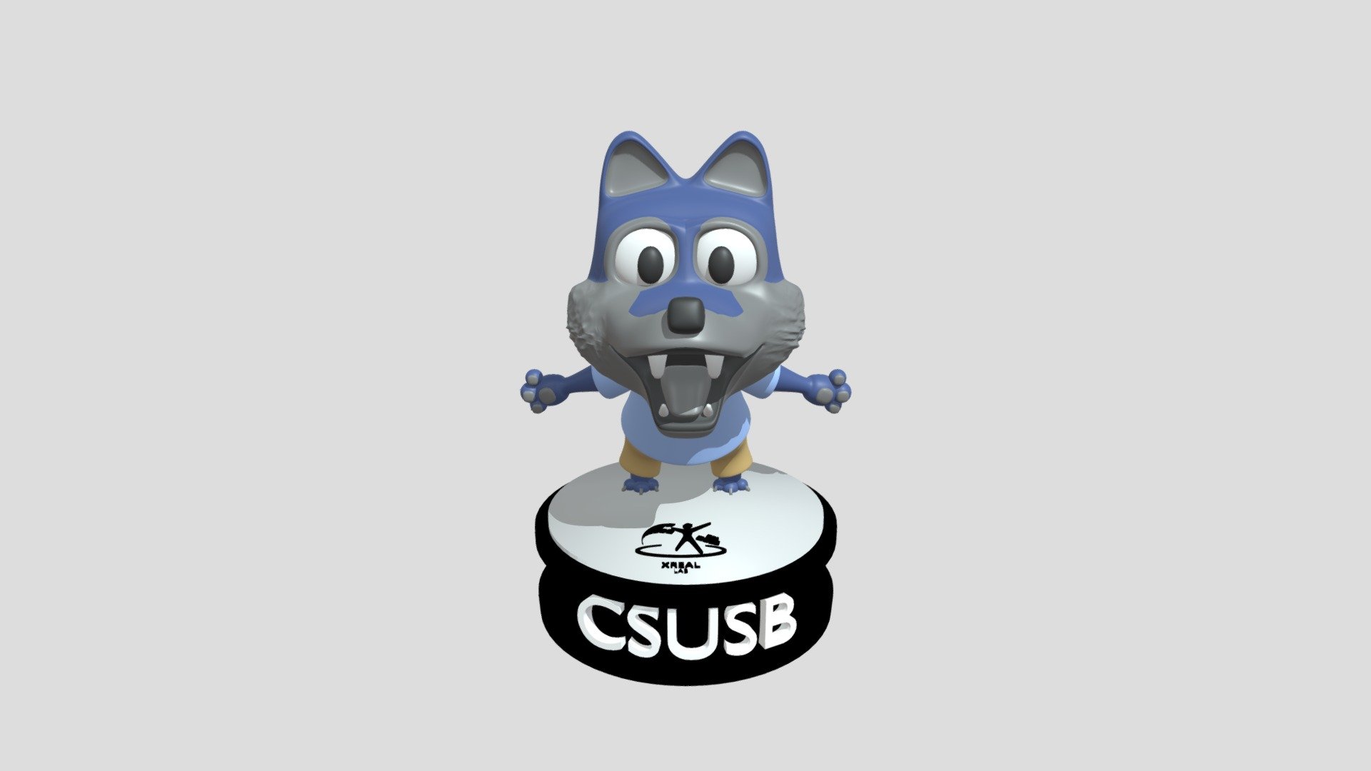 Cody The Coyote - 3D model by CSUSB xREAL Lab (@csusbxreal) [27de4ac ...