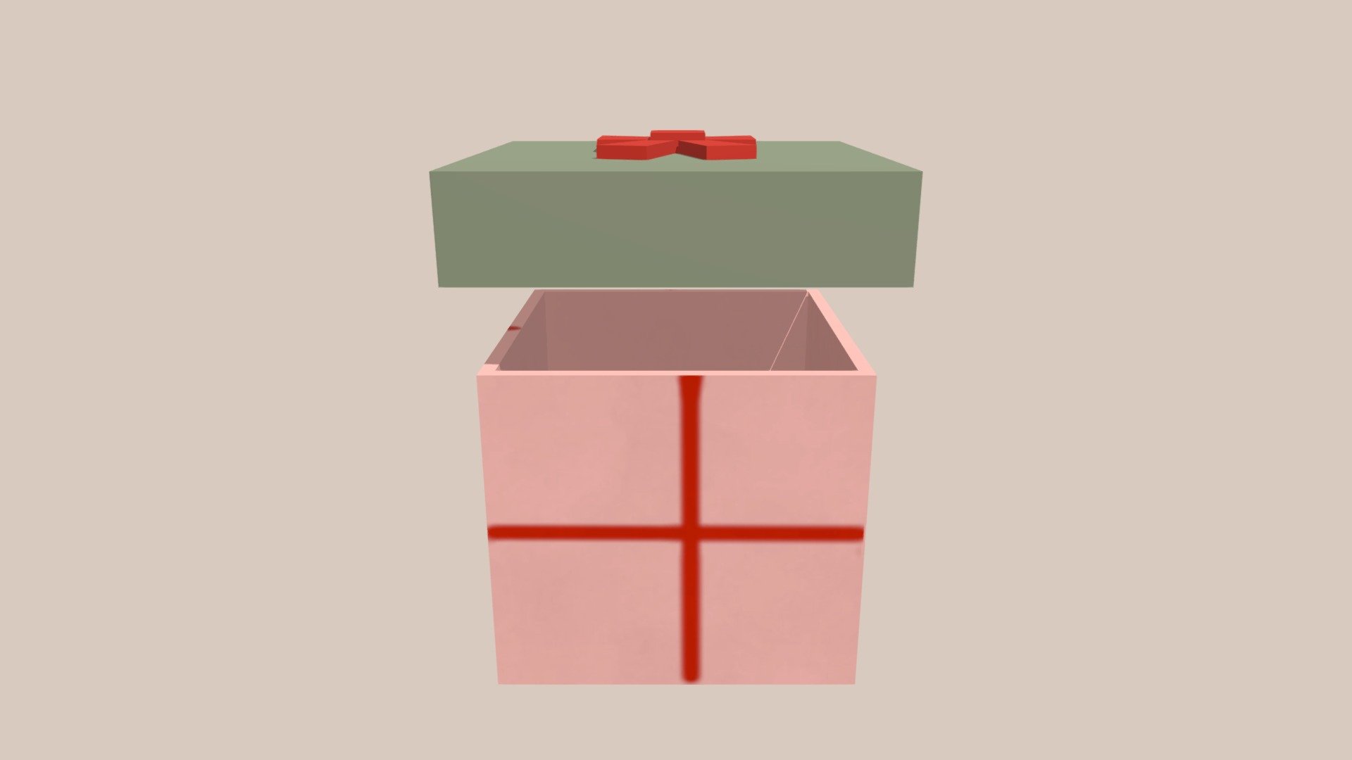 Gift Box - 3D model by jiayun5 [27dea07] - Sketchfab