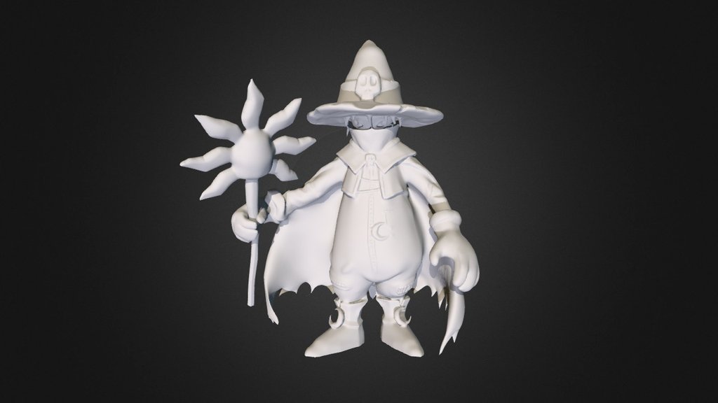 Wizardmon - 3D model by luciagar [27e0178] - Sketchfab