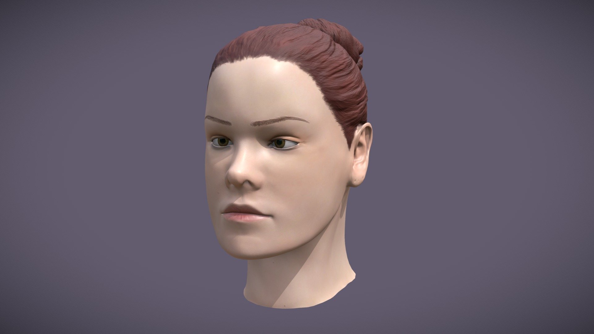 Female Head Sculpt - 3D model by SavannahKoch [27e04c7] - Sketchfab