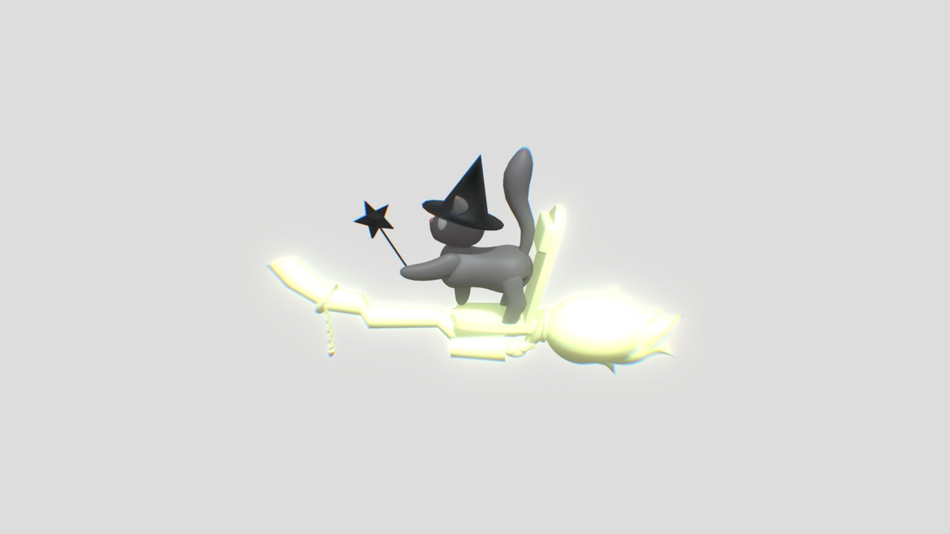 WITCH CAT PROTOTYPE - 3D model by edabunny [27e0674] - Sketchfab