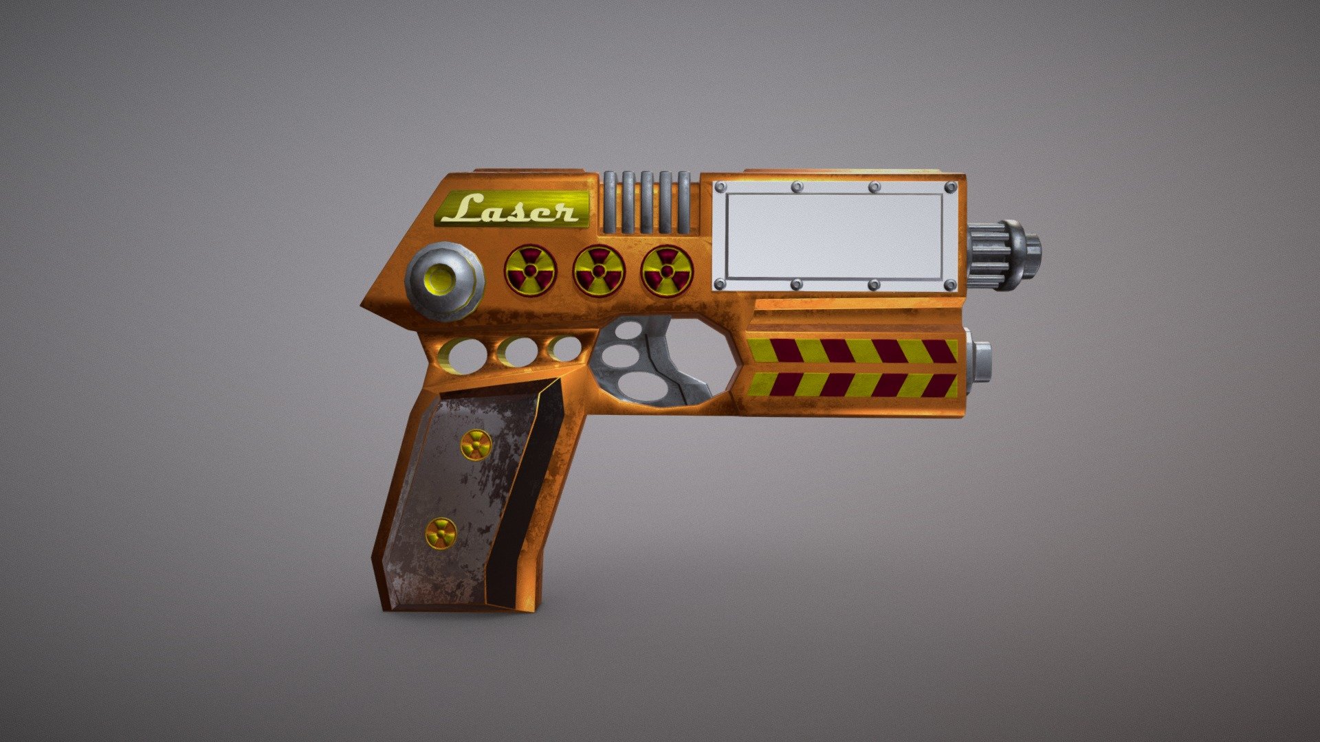 laser gun - 3D model by Ssento [27e1af6] - Sketchfab