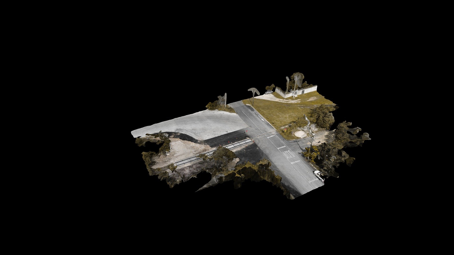 Cruce Ferroviario - 3D model by concros [27e1bad] - Sketchfab
