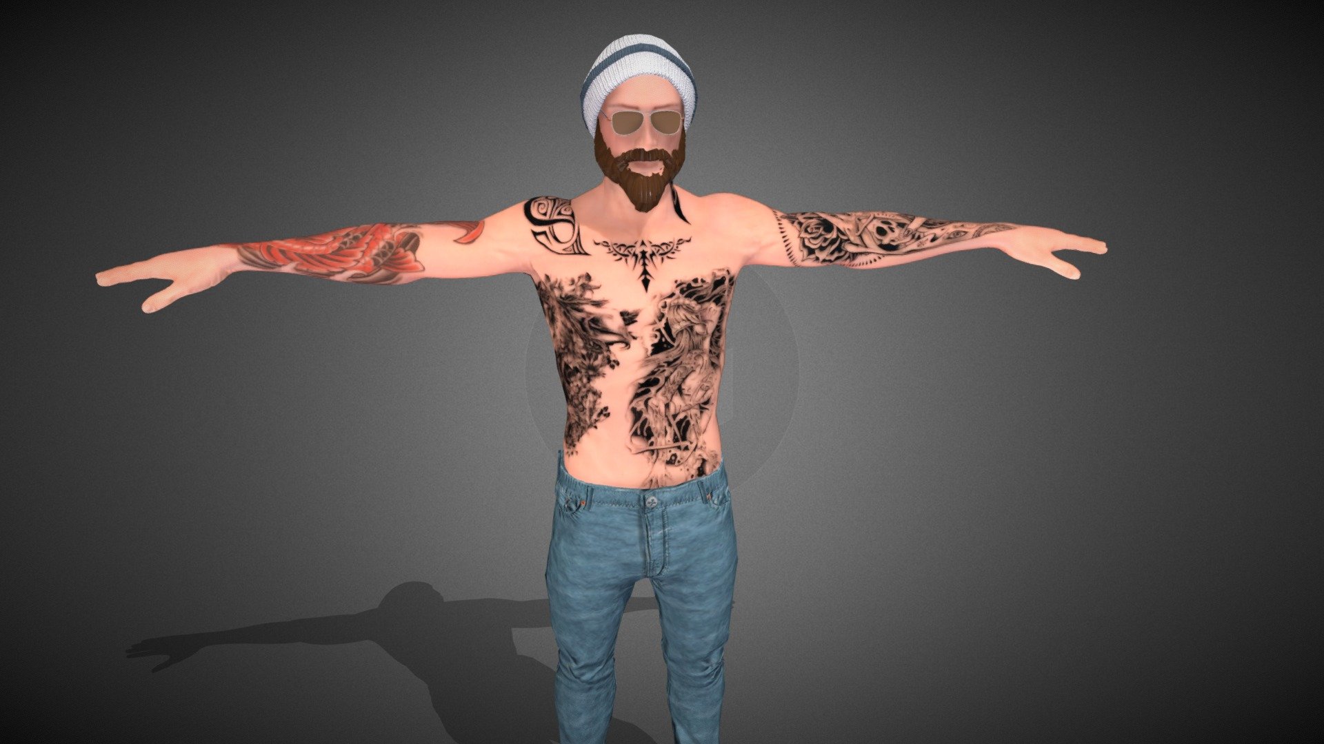 Funky Boy - Download Free 3D model by Saurav Maity (@saurav.maity ...