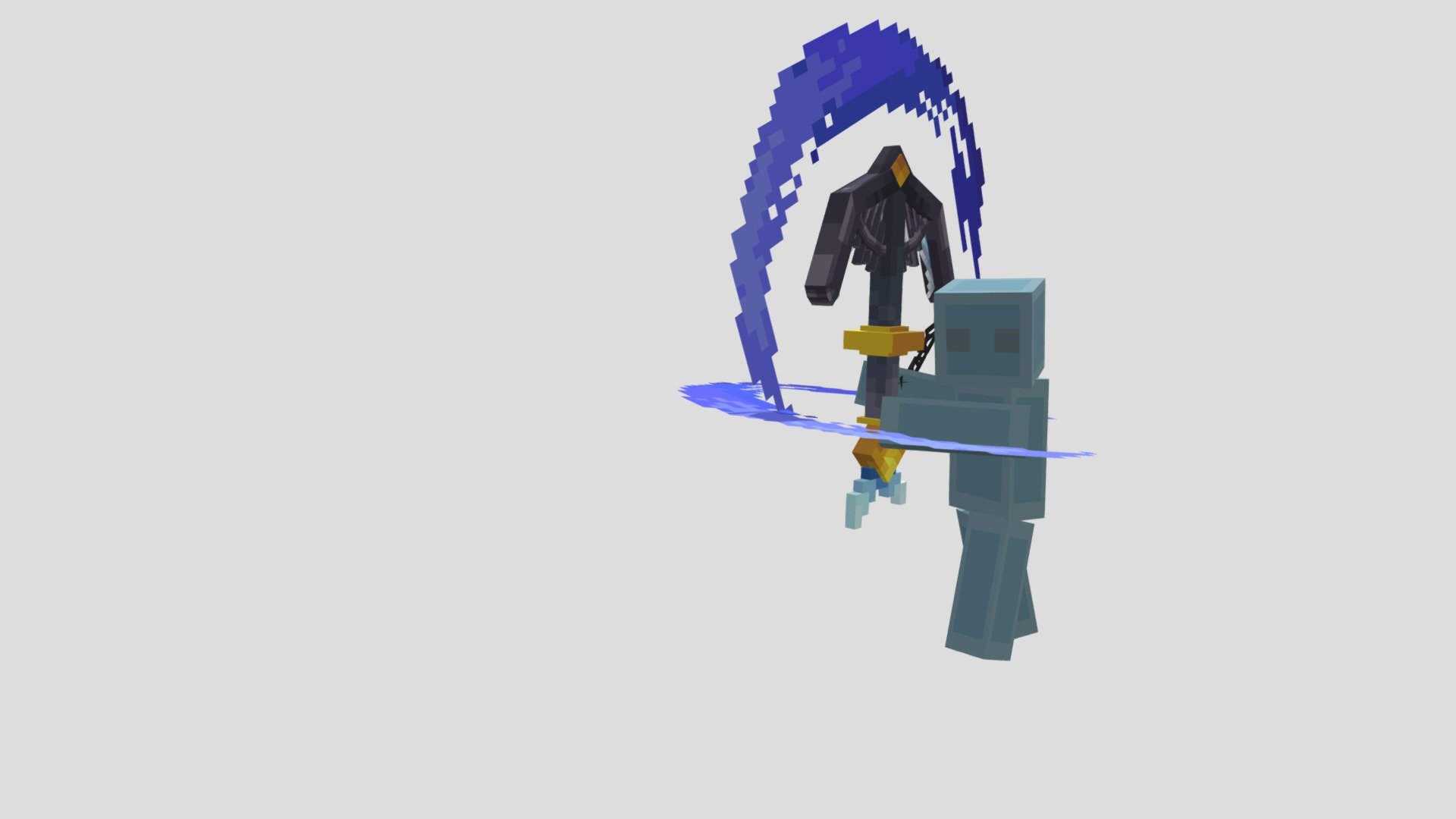 Shark Anchor Minecraft - 3D model by Noni_Senvai [27e2a33] - Sketchfab