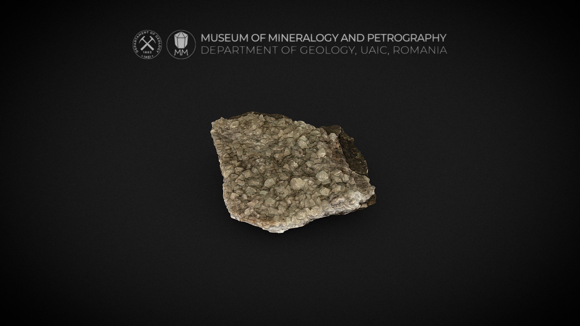 Datolite crystals on Diabase (Dolerite) matrix - 3D model by Museum of ...