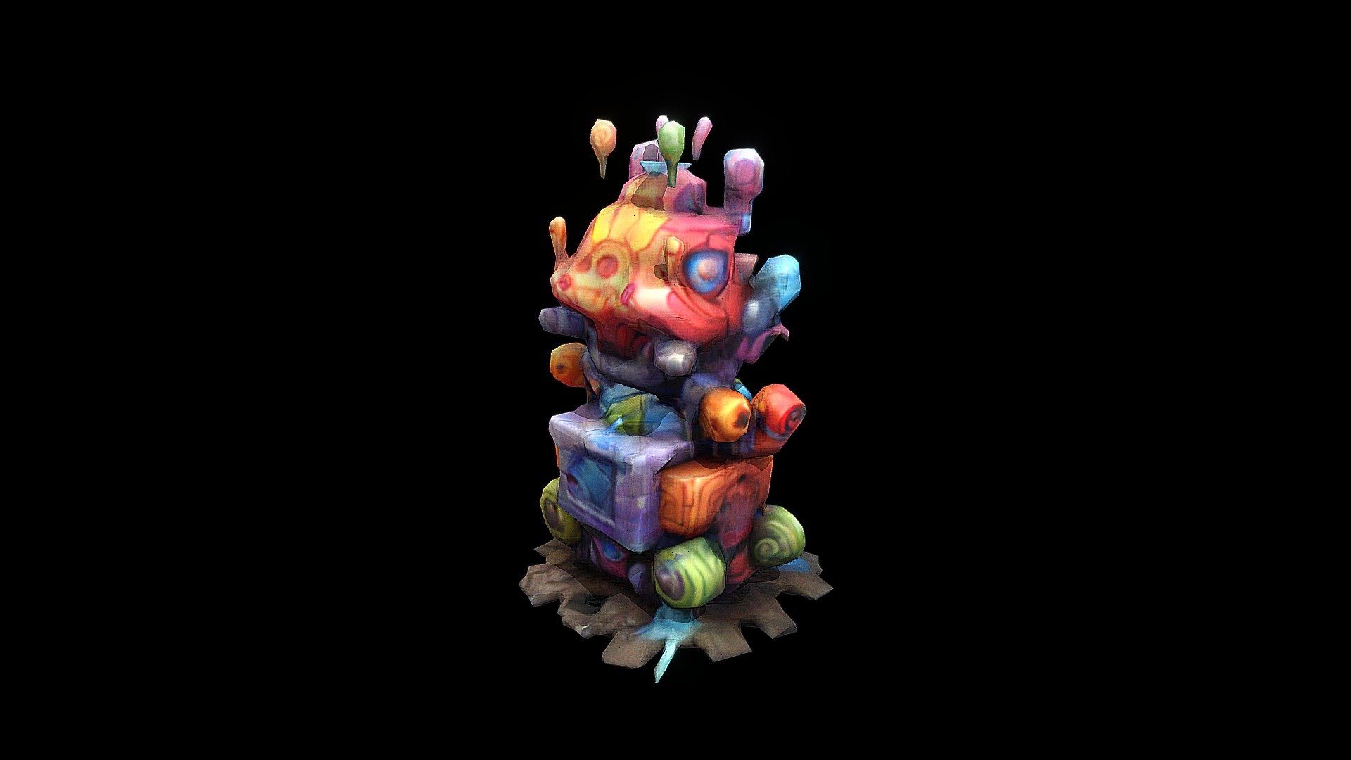 a cartoon drawing of a robot with keys coming - Download Free 3D model ...