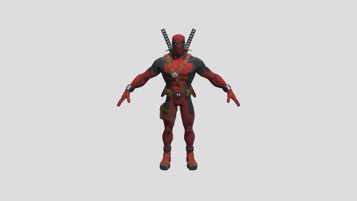 Deadpool 3D models - Sketchfab