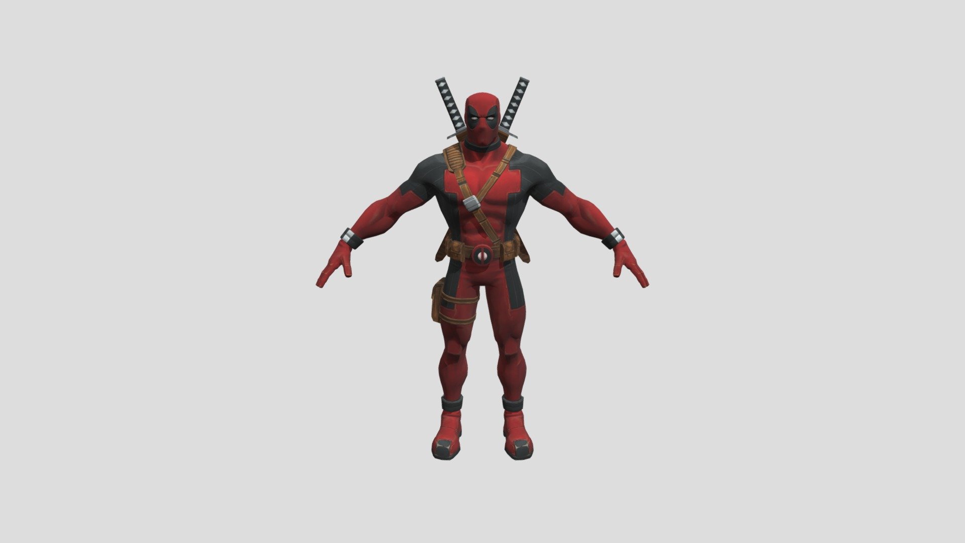 Wade Wilson - Deadpool - Download Free 3D model by Tigerar1 ...