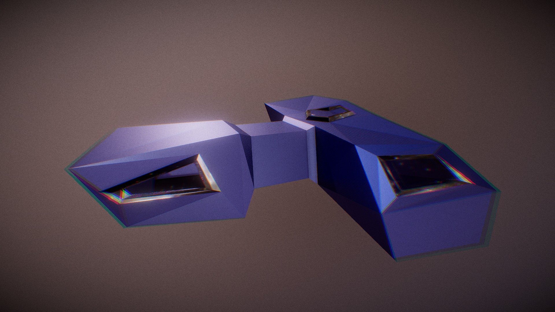 Low Poly Space Ship 1 - Download Free 3D model by sidedvirus [27e8a81 ...