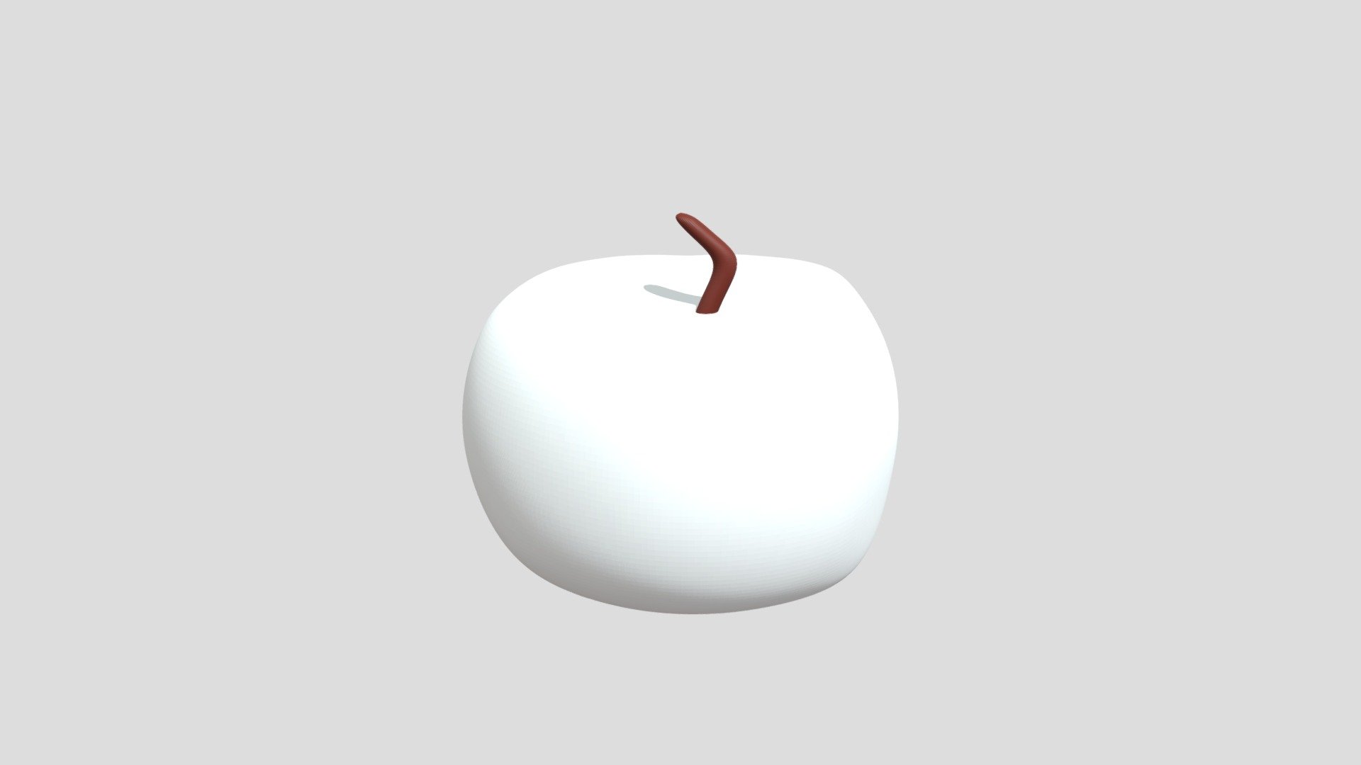 Apple - 3D model by mkv9662 [27e9b31] - Sketchfab