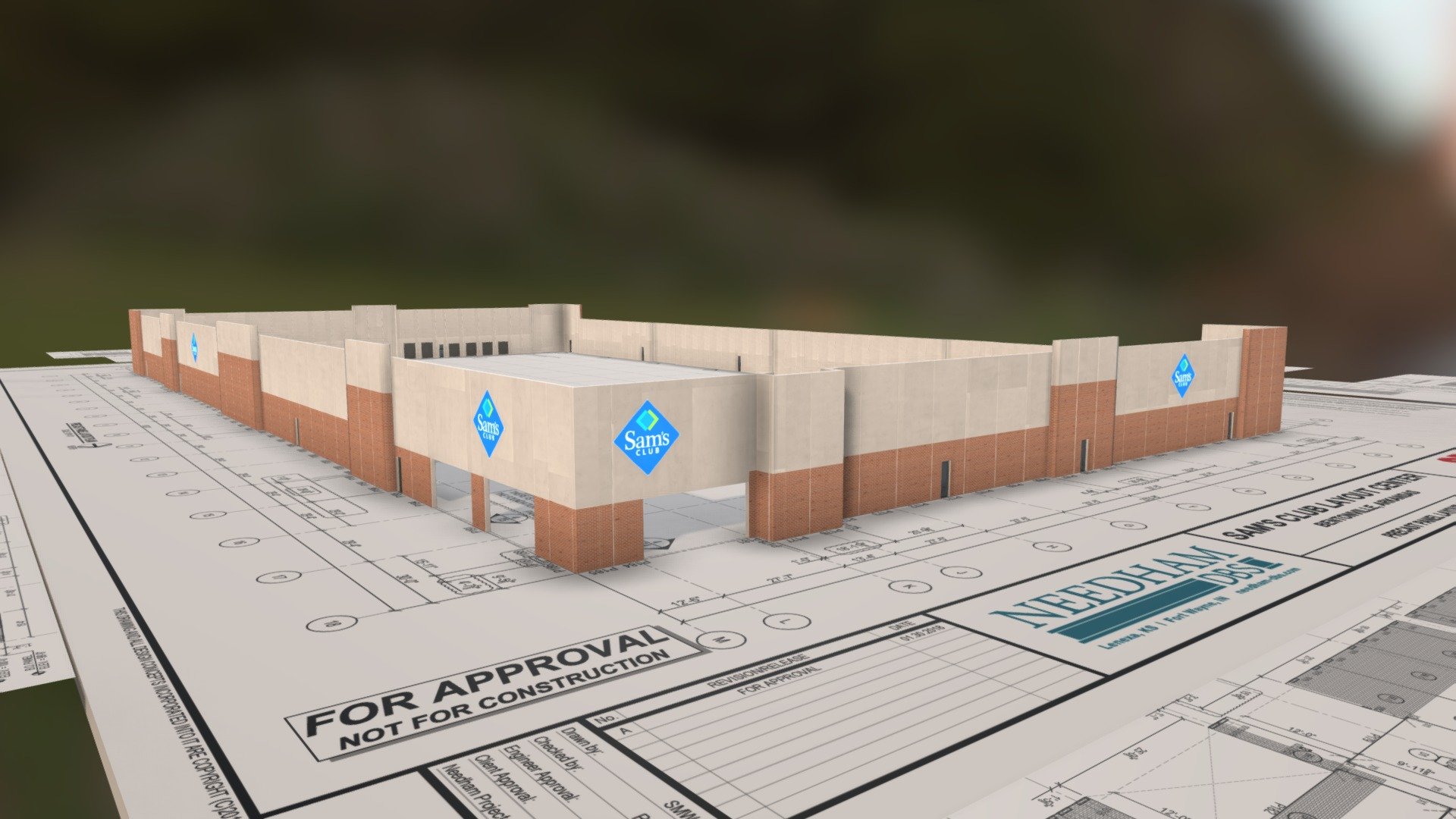 Sam's Club - Download Free 3D model by Nate Scott (@greatwhitescotts ...