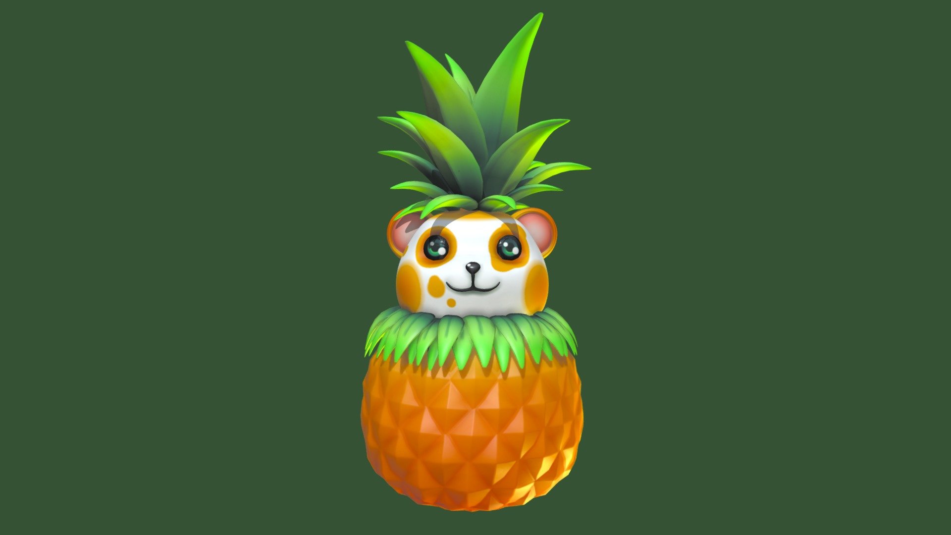 Pand'Apple🍍 - 3D model by Maureen Martin (@MaureenMartin) [27ec9f4 ...