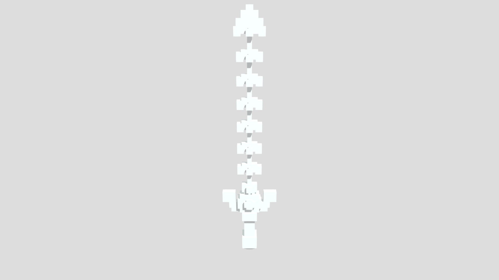 ZEUS CHAIN SWORD (PIXEL GUN 3D) - Download Free 3D model by Pixel Gun ...