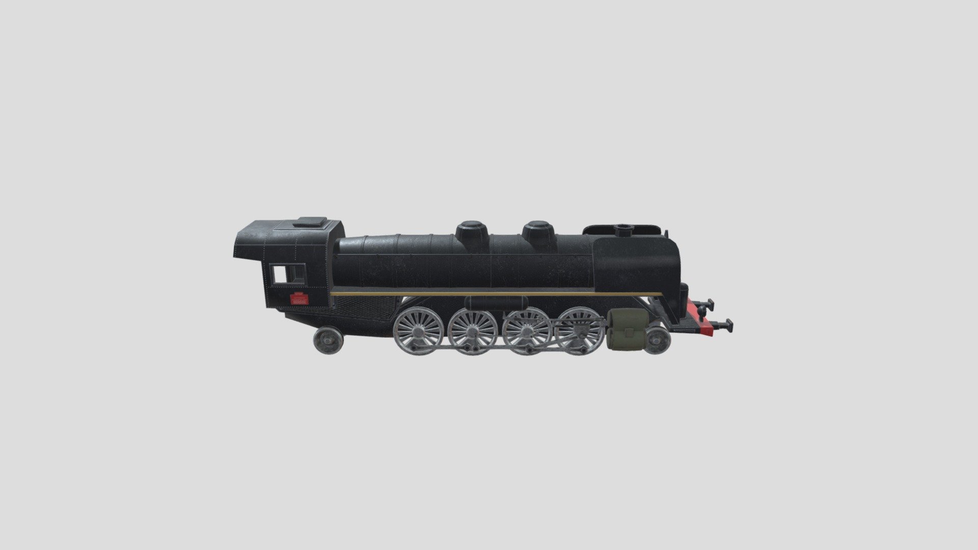 Locomotive 141R - 3D model by Marini_Fabrice [27ef446] - Sketchfab