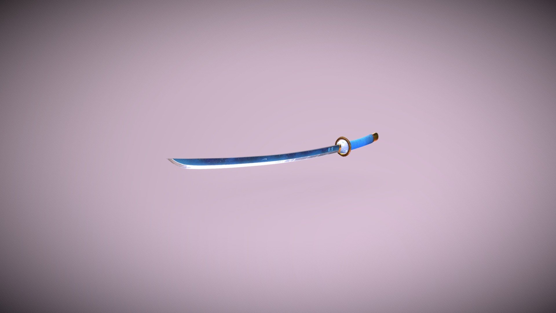 Stylized Astral Katana - 3D model by Durred [27f1351] - Sketchfab