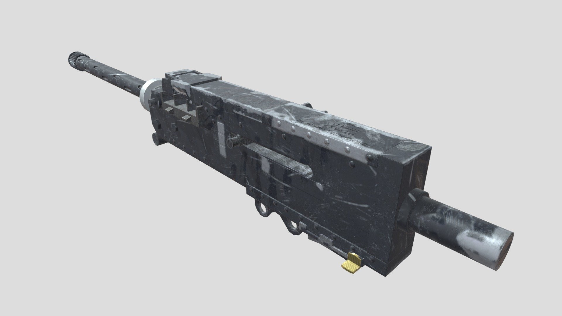 Browning .303 Mark II Machine Gun - Download Free 3D model by BCMC ...