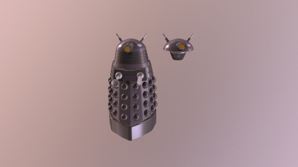 dalek - 3D model by ashfordkennedy [27f259e] - Sketchfab