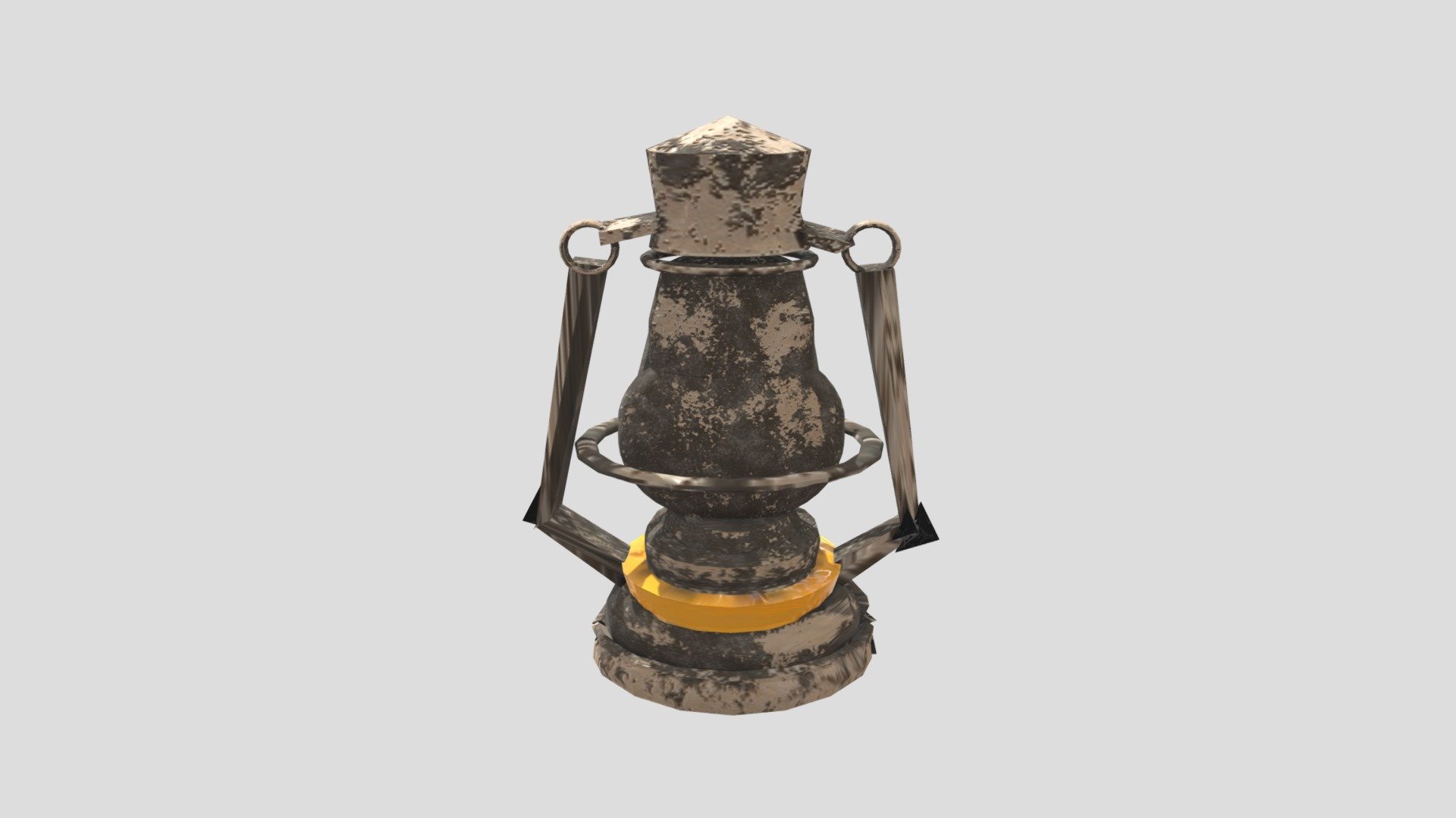 A lamp to go camping with - 3D model by ShadeRenard [27f2c15] - Sketchfab