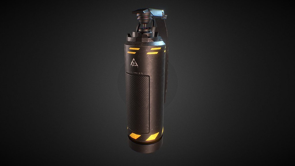 Flashbang Grenade – v0.9 - 3D model by adrianprzetocki [27f3b3e ...