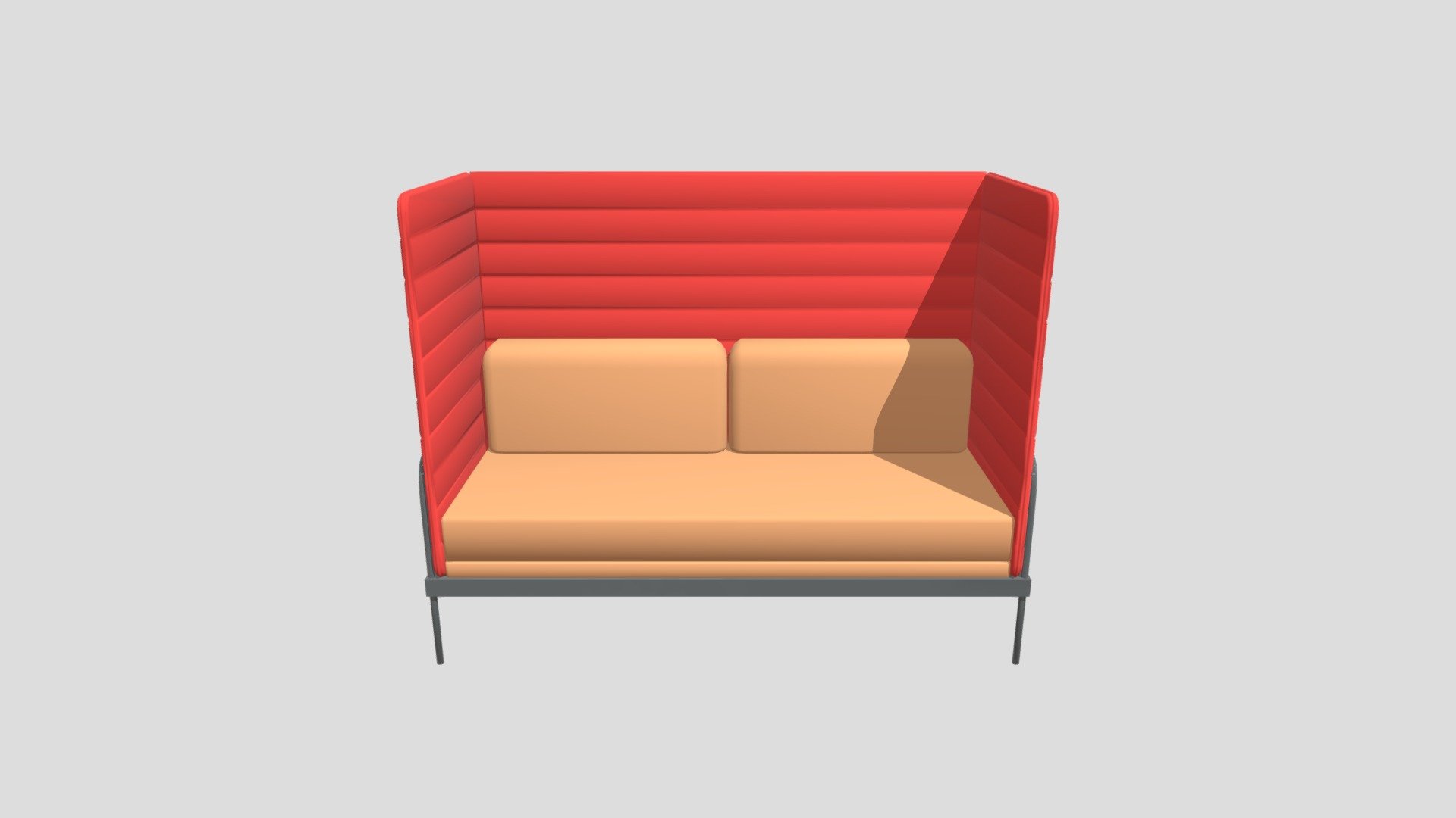 Customized Privacy Chair - 3D model by michaelysmaelfernandez [27f52a6 ...