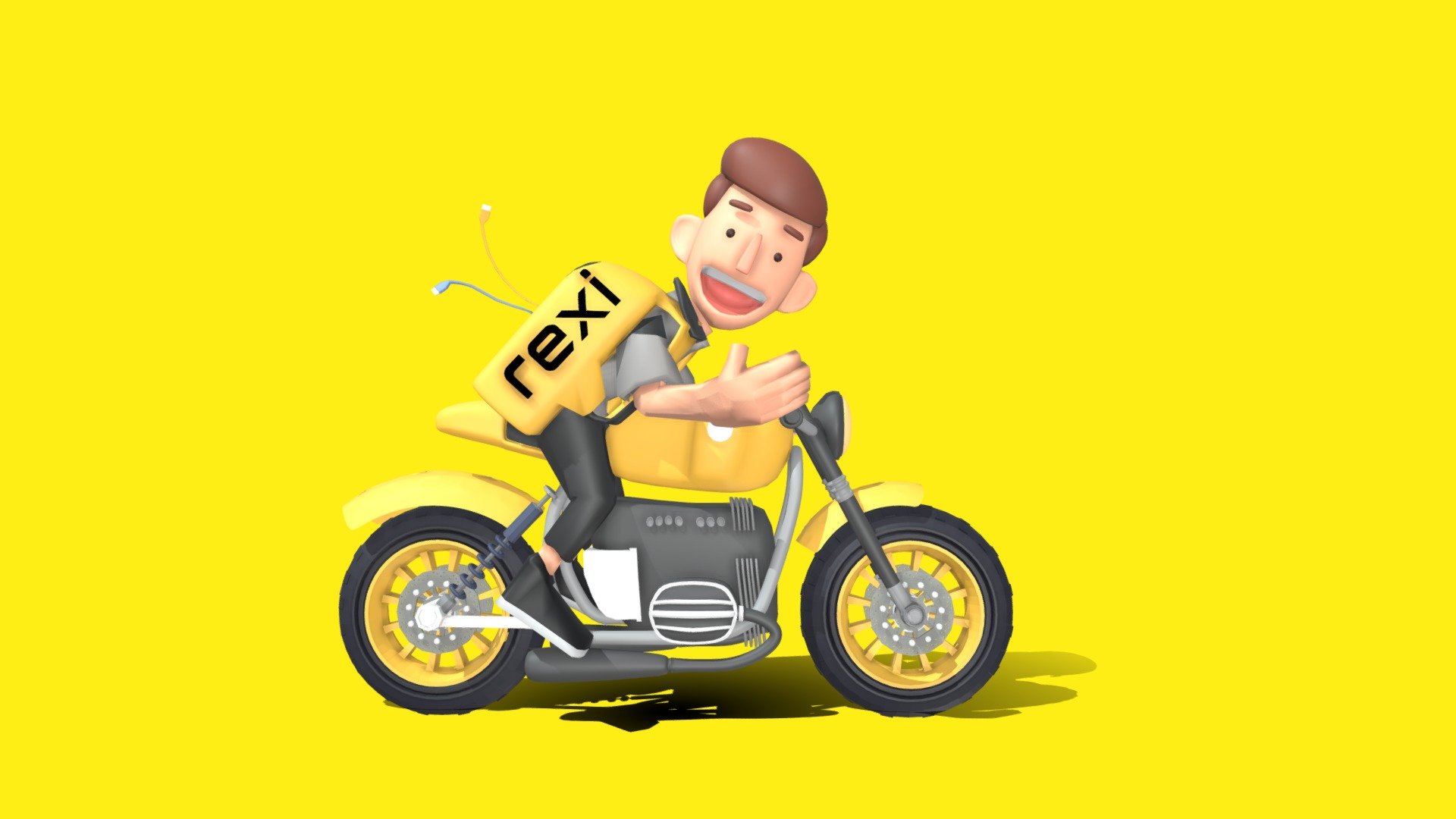 Rexi Character Pose UI - 3D model by numiteg [27f5aba] - Sketchfab